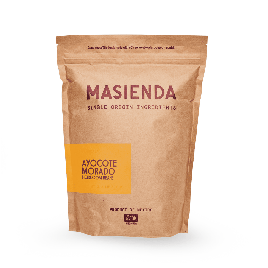Heirloom Beans | Masienda Purple Ayocote Morado from Mexico