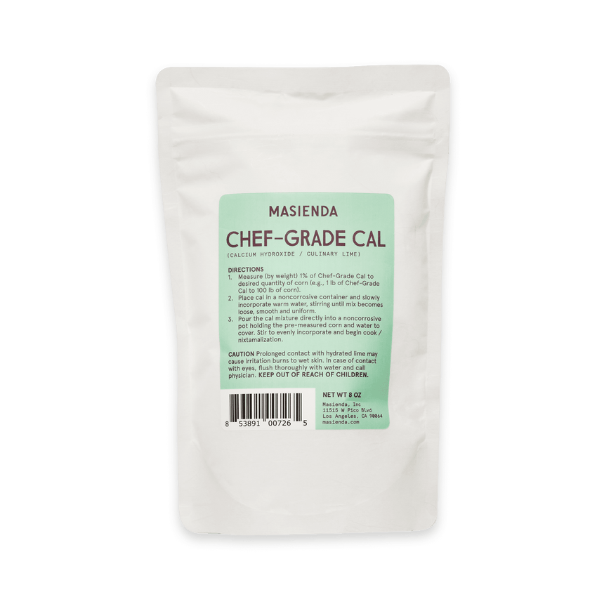 Cal - Calcium Hydroxide | Masienda Cal for Corn Nixtamal