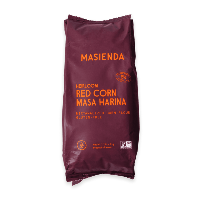 Heirloom Masa Flour | Masienda Red Corn Masa Harina (Case of 10)