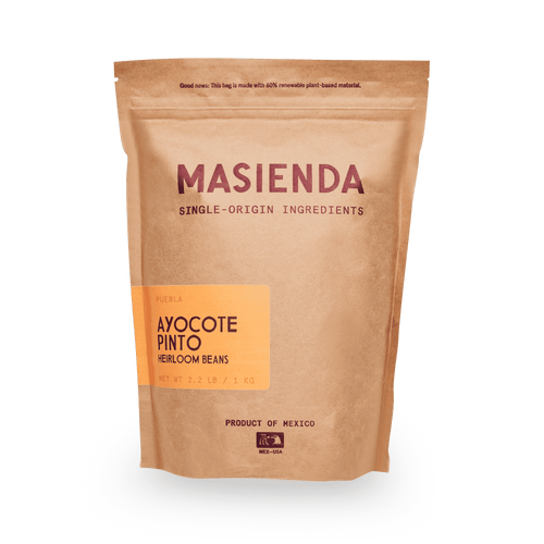 Heirloom Ayocote Pinto Beans | Masienda Mexican Beans