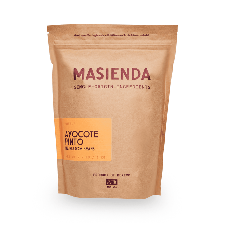 Heirloom Ayocote Pinto Beans | Masienda Mexican Beans