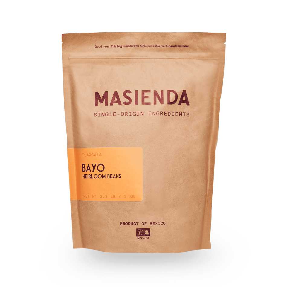 Heirloom Bayo Beans | Masienda Mexican Beans | 2.2 lb
