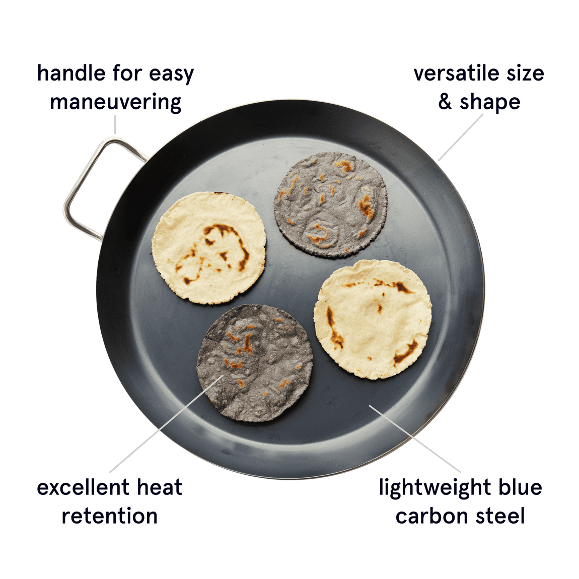 Made In x Masienda Carbon Steel Comal